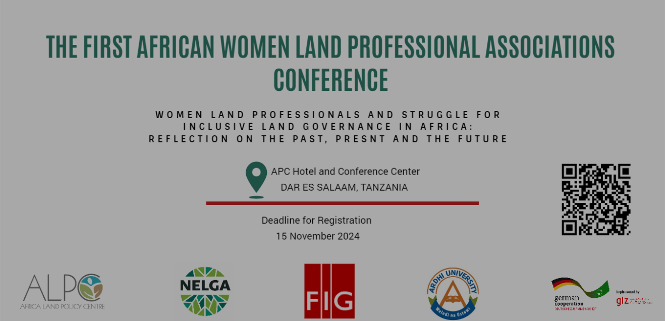 1st African Women Land Professional Associations Conference: A Platform ...